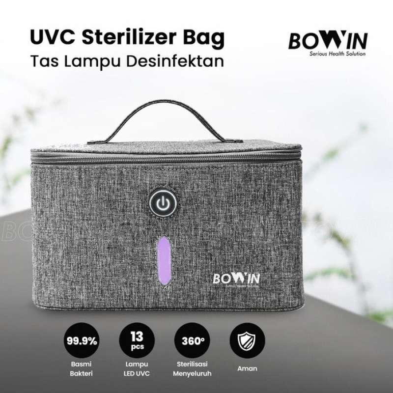 Promo Bowin Uvc Bag Sterilisasi - Uvc Lampu Box Disinfeksi Virus - Kotak Uv Diskon 10% Di Seller ...