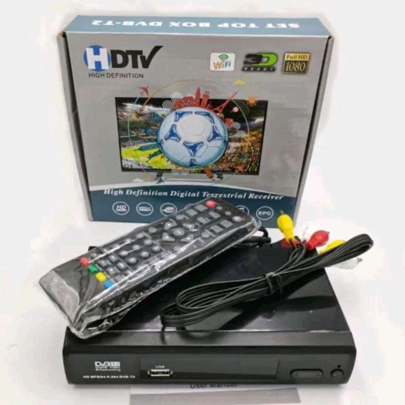 Jual DIGITAL STB T2 HDTV BISA BUAT TV TABUNG/LCD/SMART TV DVB T2 ...