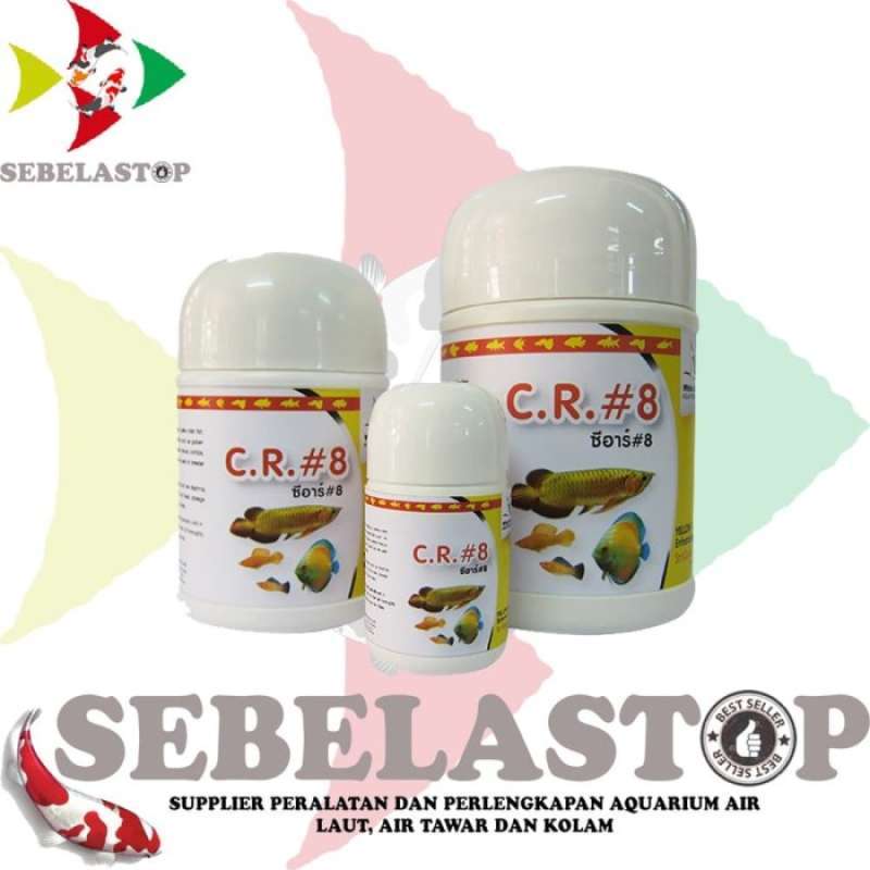 Promo Vitamin Ikan Arwana Kuning White Crane Cr 8 Arowana Golden Red ...