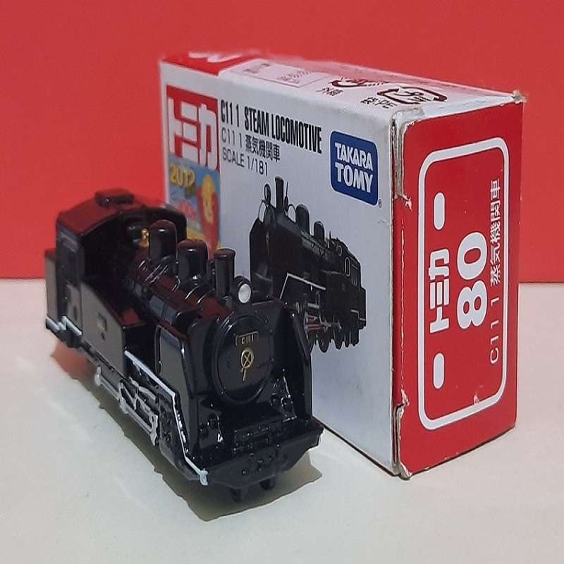 Jual Diecast Tomica No 80 C11 1 Kereta Steam Locomotive Hitam Miniatur Mobil Di Seller Redgreen ...