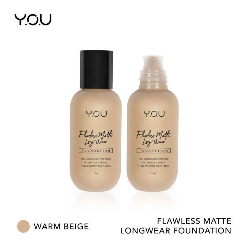 Jual YOU Basic Collection Flawless Matte Long-wear Foundation[Oil ...