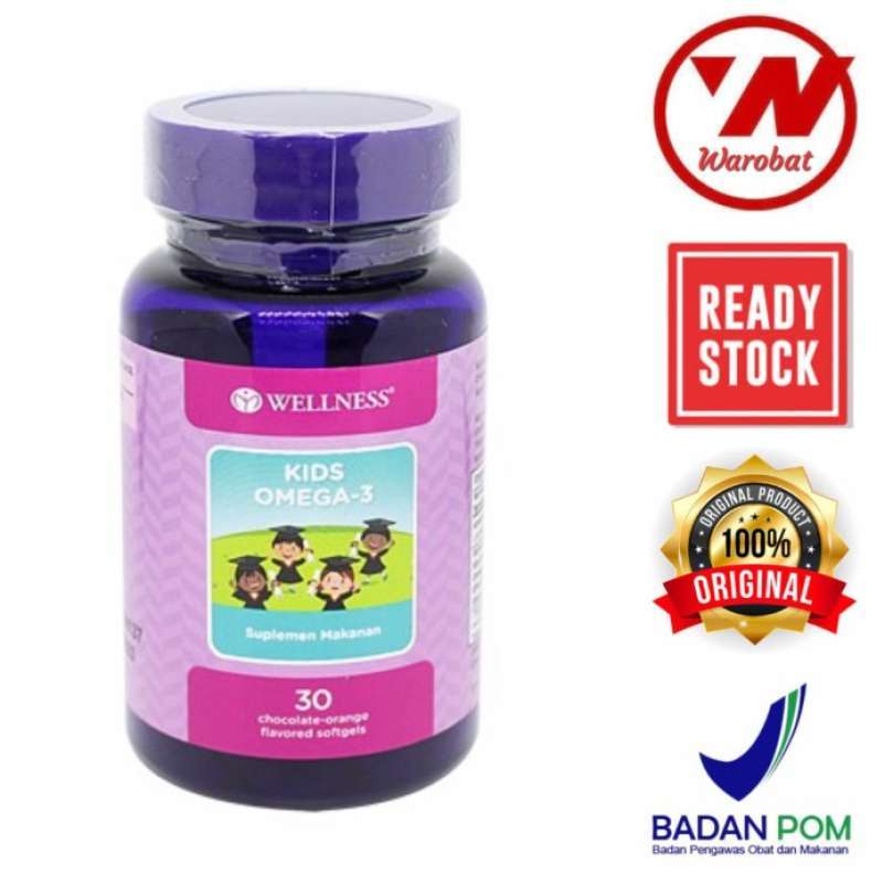 Jual Wellness Kids Omega 3 / Kids Omega 3 / Kids Omega-3 Di Seller Anes ...