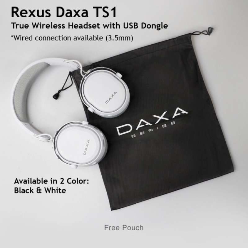 Promo Rexus Daxa Ts1 Rgb Wireless Gaming Headset Diskon 50% Di Seller ...