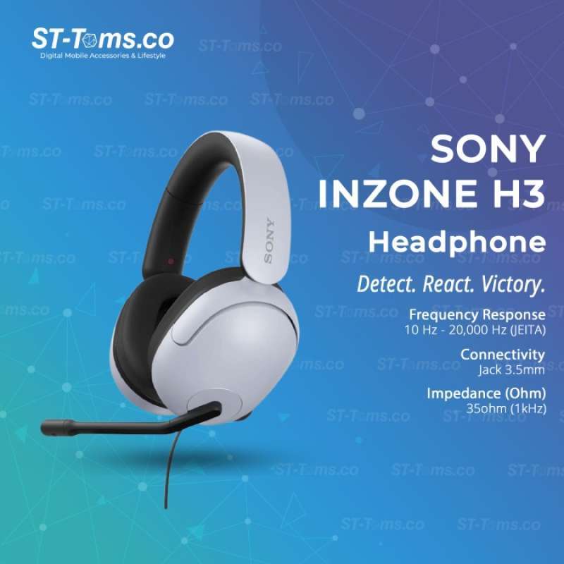 Promo Sony INZONE H3 Wired Gaming Headset With 360 Spatial Sound ...