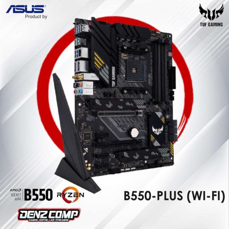 Jual ASUS TUF GAMING B550-PLUS (WI-FI) | ATX - MORHERBOARD | AMD di ...