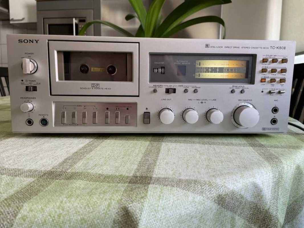 Jual Sony TC-K80II Cassette Deck Tape Deck HI-FI di Seller duecinqueuno ...
