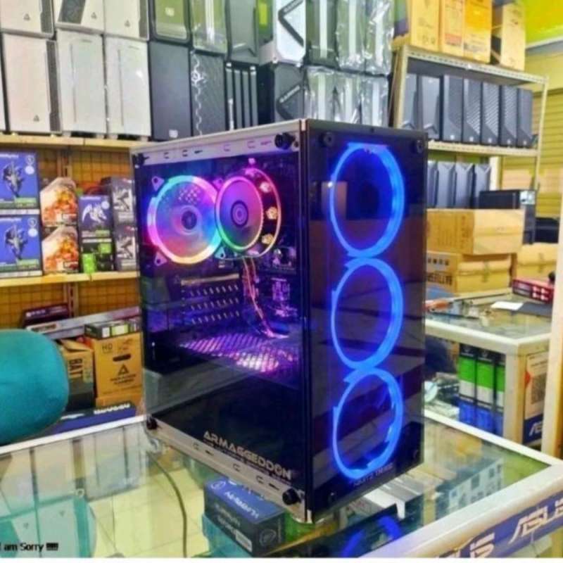 Jual Cpu /pc rakitan gaming i7 + ssd cocok buat gaming design editing Higt di Seller Lancar ...