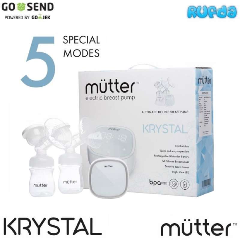 Promo Mutter Krystal Pompa Asi Elektrik Rechargeable Corong Silikon ...