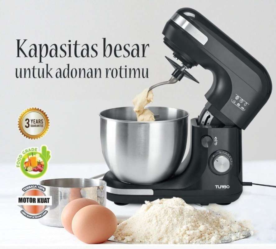 Jual Turbo Mixer Grande Ehm 9595 / Stand Mixer Roti / Mixer Besar - 5 ...