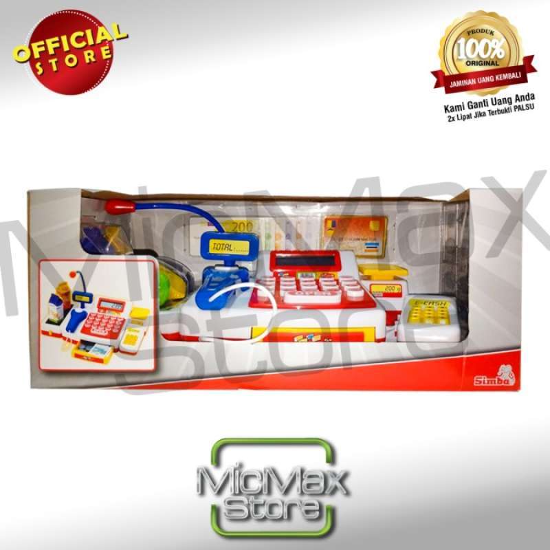 Promo Simba Checkout Check Out Counter Cash Register With Scanner ...