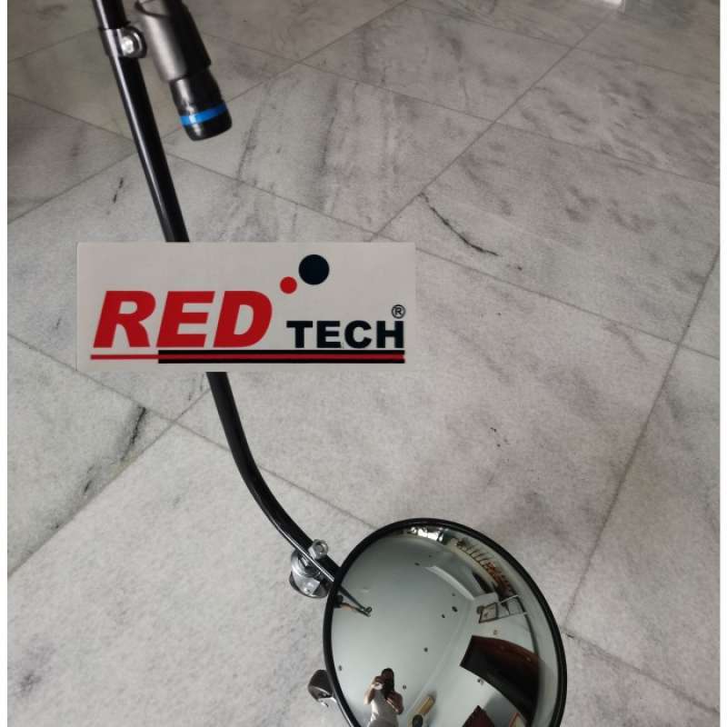 Jual Inspection mirror REDTECH 10 inch roda 3 kaca deteksi inspeksi bom ...