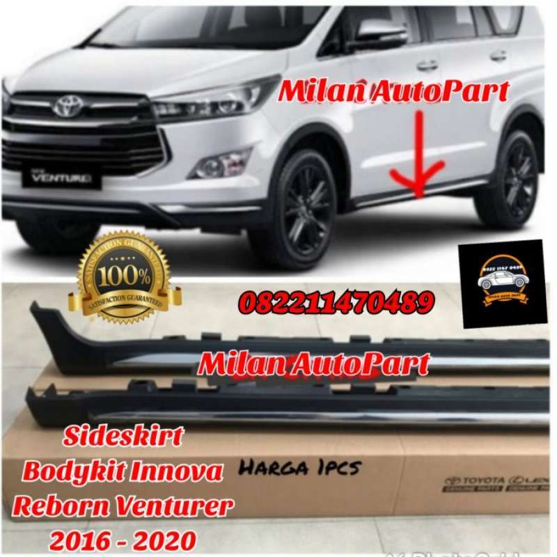 Promo Trisplang Sideskirt Bodykit Innova Reborn Venturer 2016 -2020 ...
