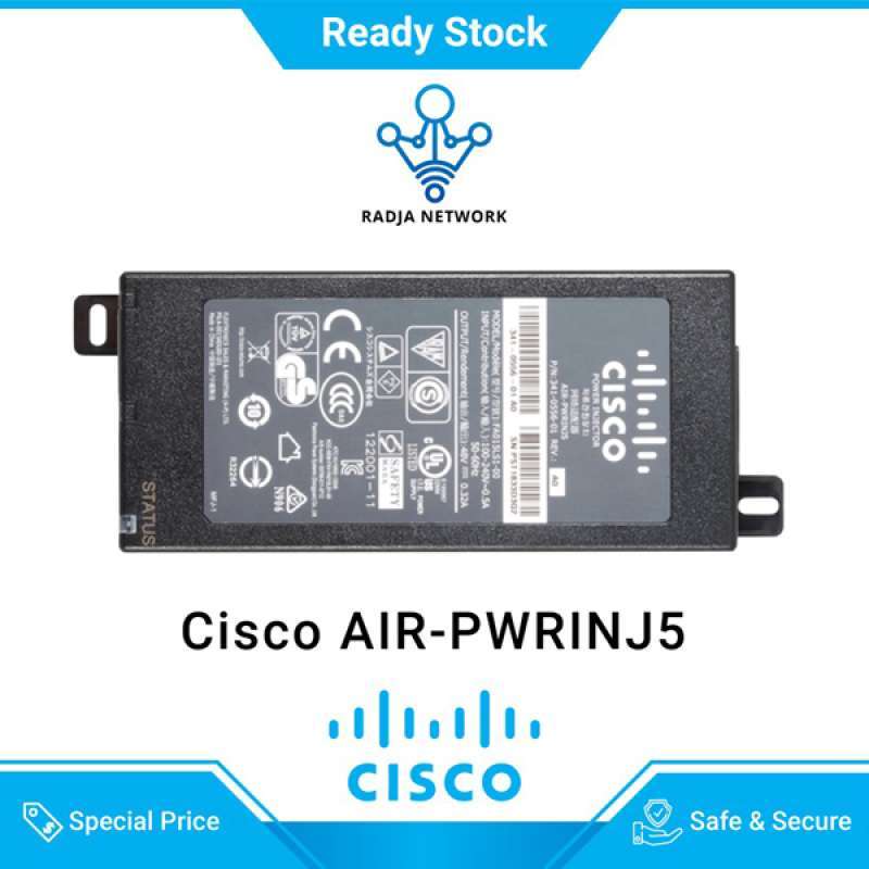 Jual Cisco AIR-PWRINJ5= Power Injector (802.3af) for Access Point Cisco ...