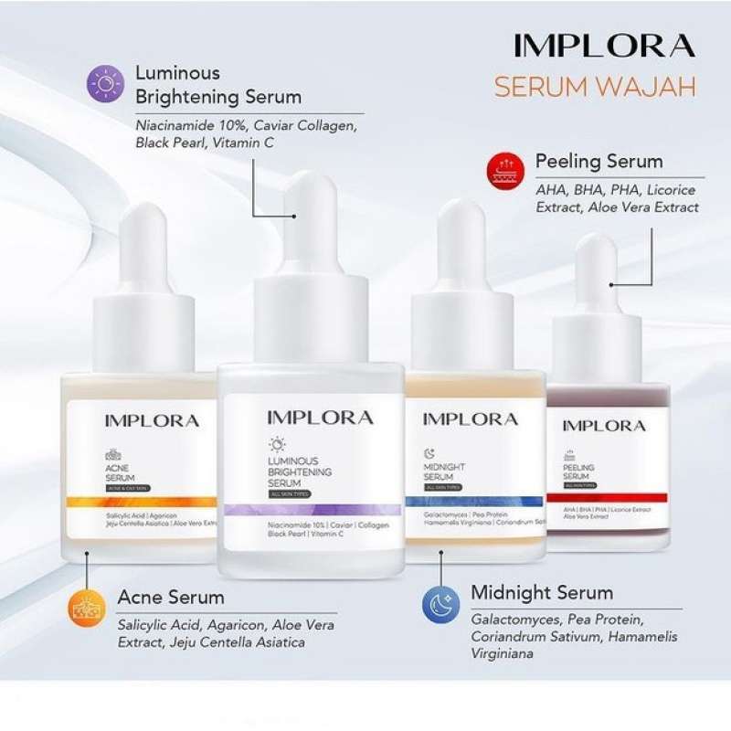 Jual Implora Face Serum Di Seller Phinklbtq - Jagalan, Kota Semarang ...