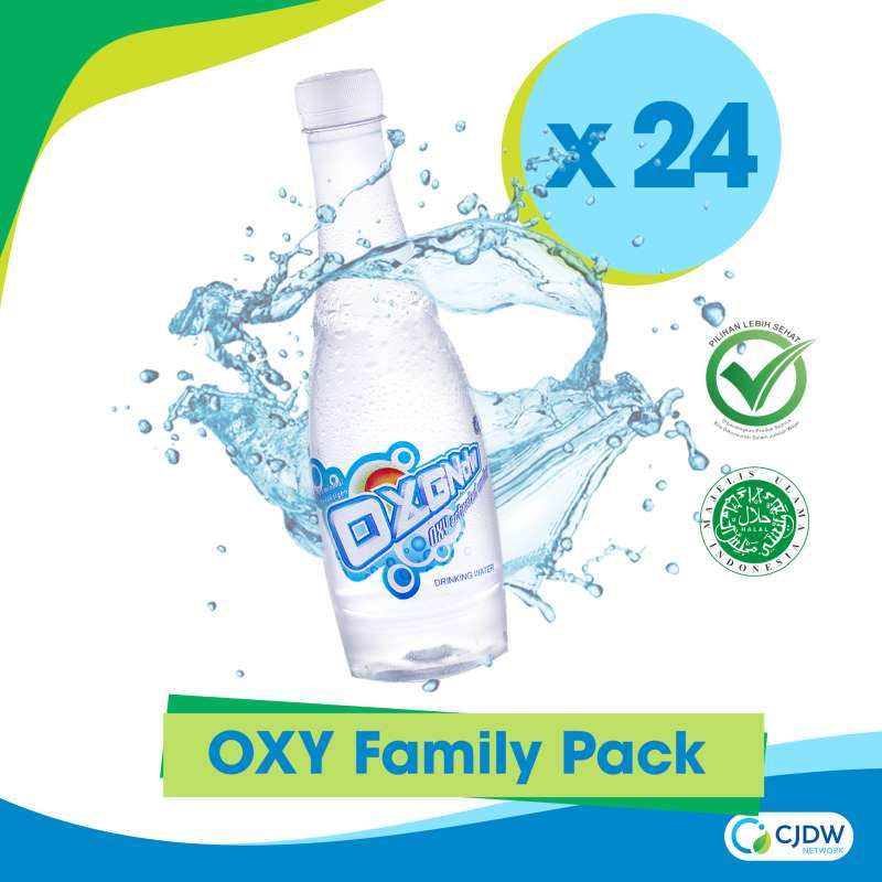 Promo OXY Air Minum Beroksigen Family Pack[ 24 Botol/Pack] Diskon 10% ...