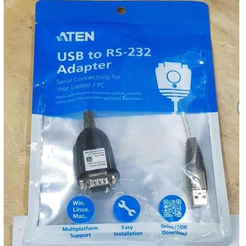 Jual ATEN UC-232A Converter USB to Serial/RS232 ,UC232A DB9 resmi ...