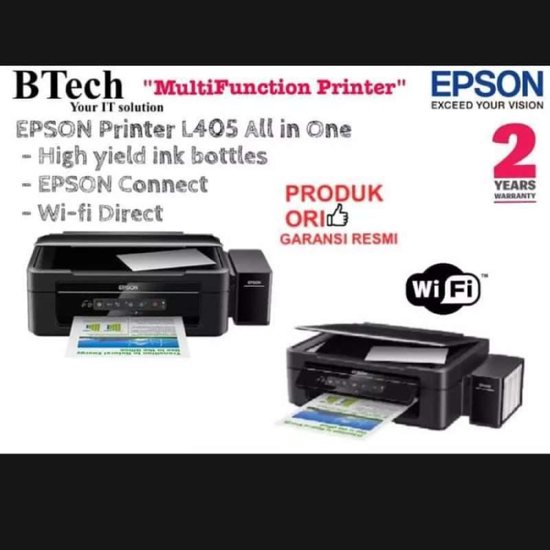 Promo Epson L405 Wifi all in one ink tank printer - Multicolor Diskon ...
