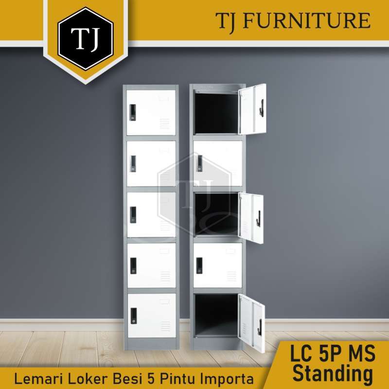 Jual Importa Loker Besi / Lemari Arsip / Locker Kantor Besi 5 Pintu / Steel Cabinet Lc 5p Ms ...
