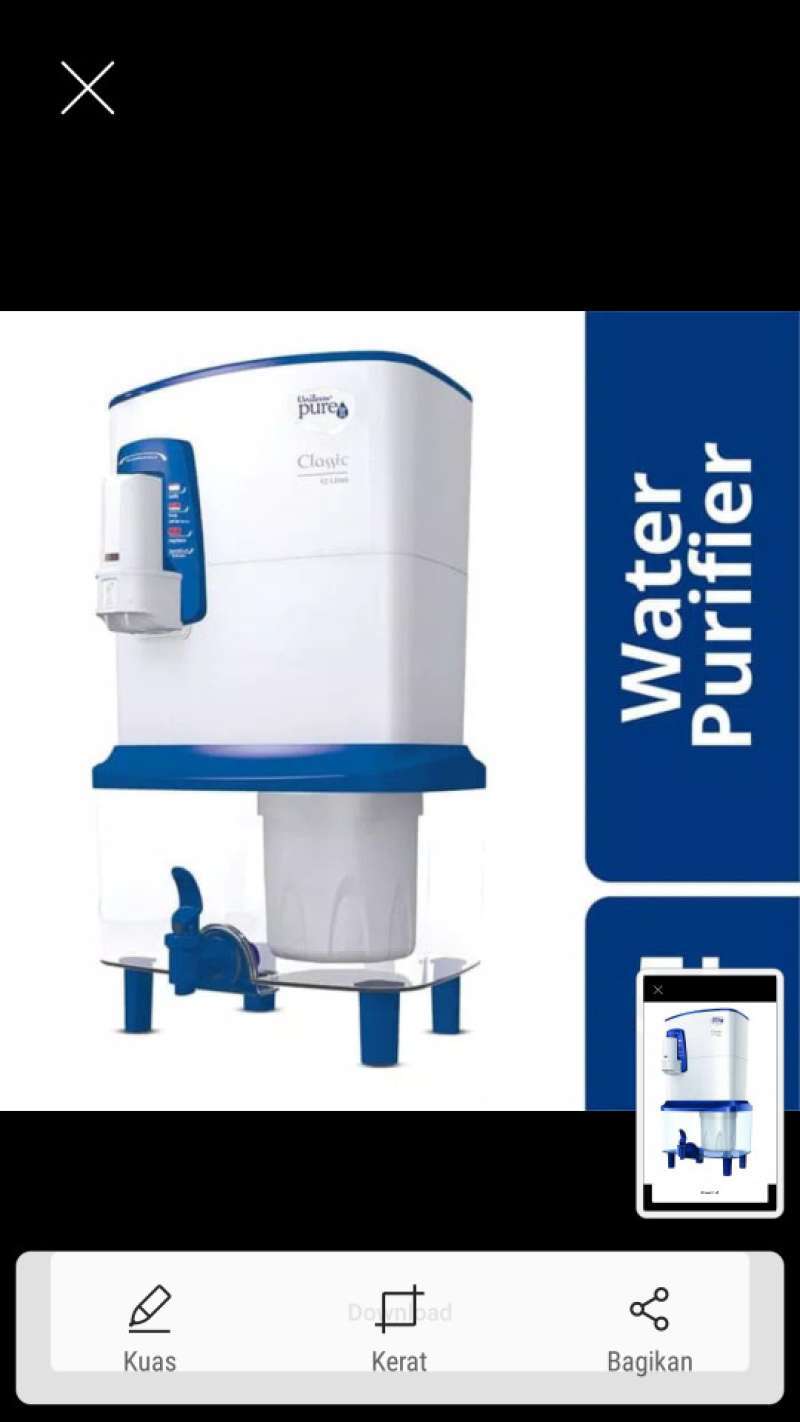 Jual Pure It Water Purifier Kapasitas 5 Liter Classic Di Seller Grock ...