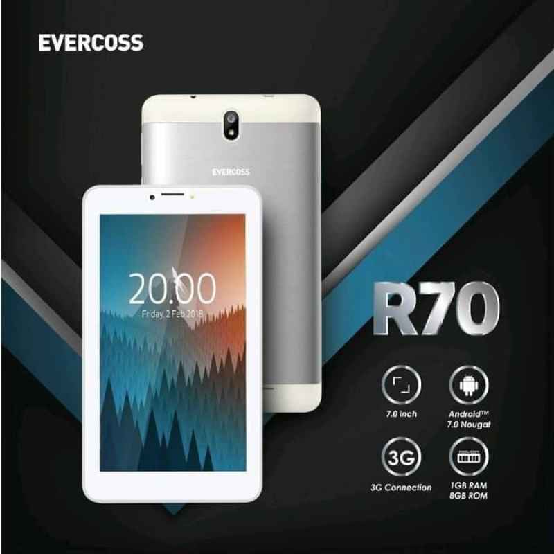 Promo Evercoss R70 Tablet 7 Garansi Resmi Diskon 8% Di Seller Berjaya ...