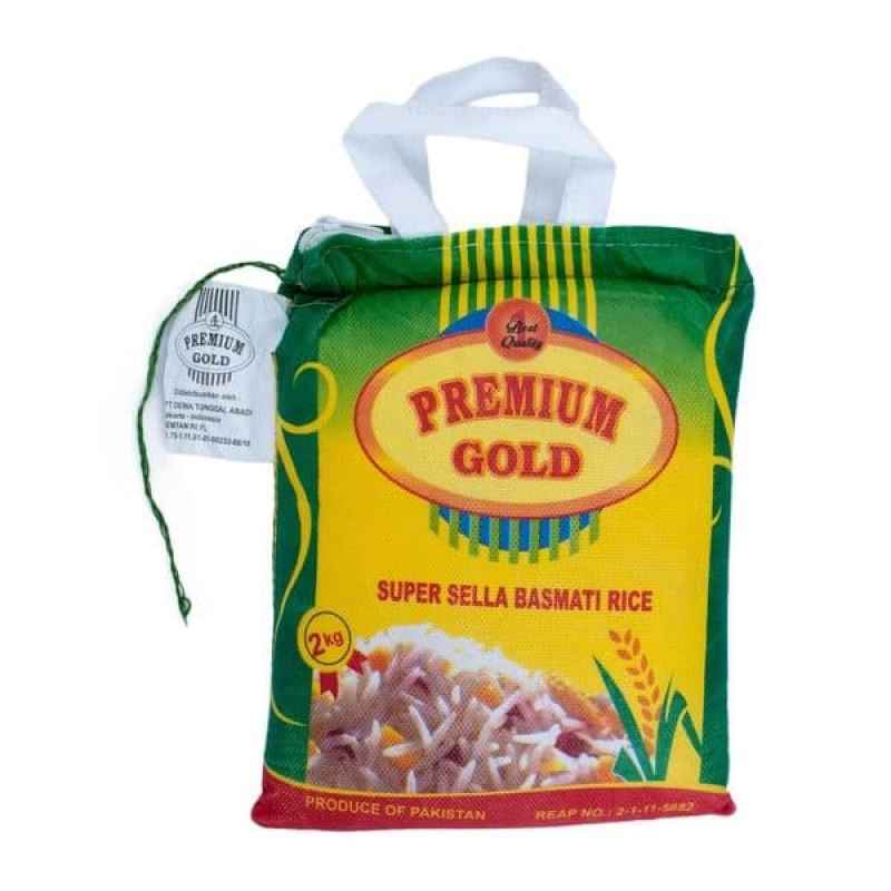 Jual Beras Basmati Premium Gold 2 kg Super Sella Basmati Rice di Seller ALBALAD FOOD MARKET ...