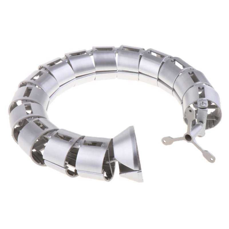 Jual Snake Cable Management Cover Spine Adjustable Wire Desk Cord ...