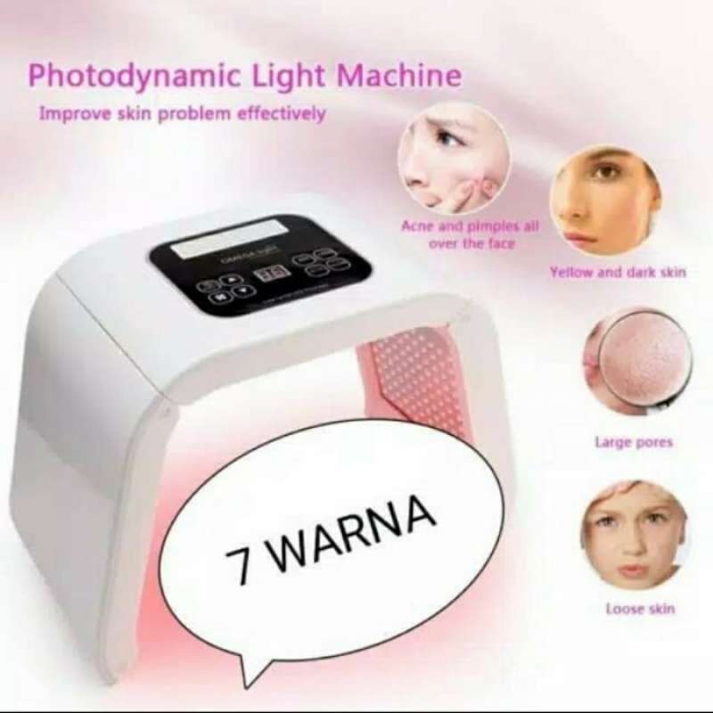 Jual PDT MASK LED PHOTON OMEGA LIGHT MASKER LED 7 WARNA UNTUK SALON di ...