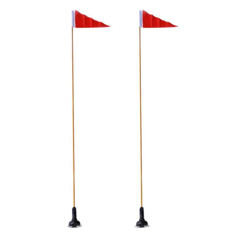 Promo 2x Safety Flag Base Kit Rail Mount Marine Boat Canoe Kayak ...