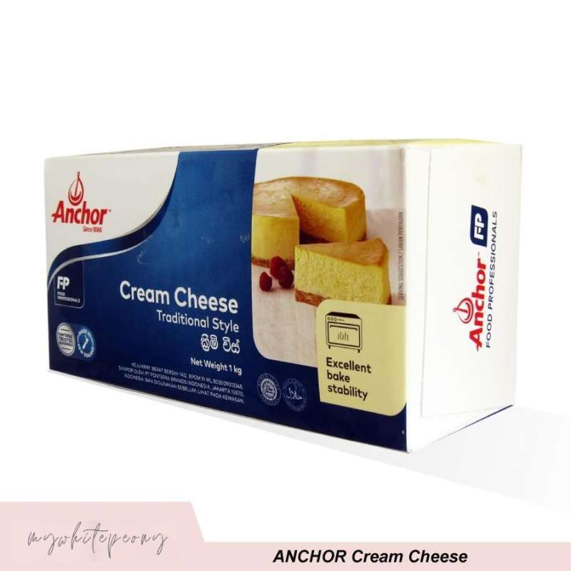 Jual Anchor Cream Cheese Repack 500 Gram Best di Seller Mywhitepeony ...