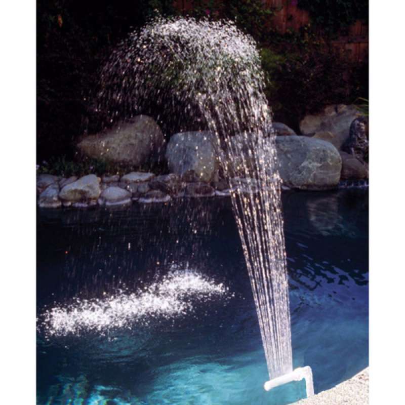 Jual Adjustable Pool Waterfall Fountain Water Feature Spray Decoration ...