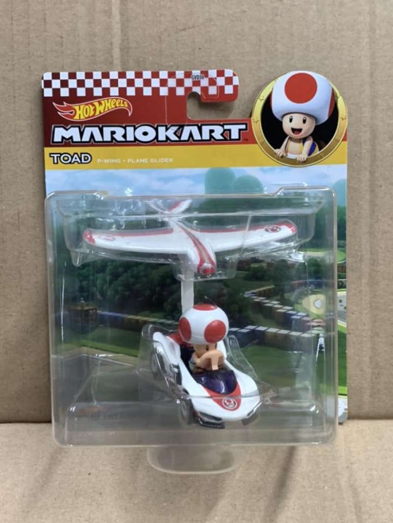Promo Hotwheels Mario Kart Toad P-wing + Plane Glider Diskon 2% di ...