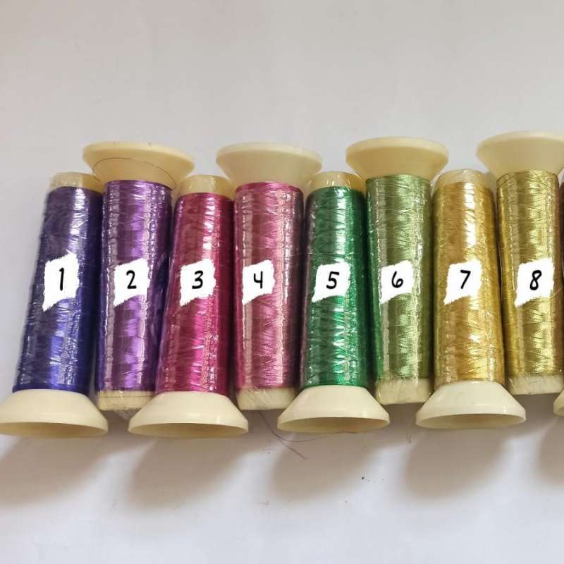 Jual Benang Metalic Size A Wrapping Joran Custom Di Seller Toko Sri ...