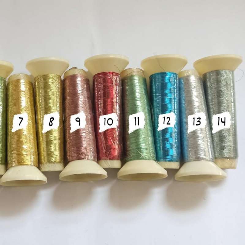 Jual Benang Metalic Size A Wrapping Joran Custom Di Seller Toko Sri ...