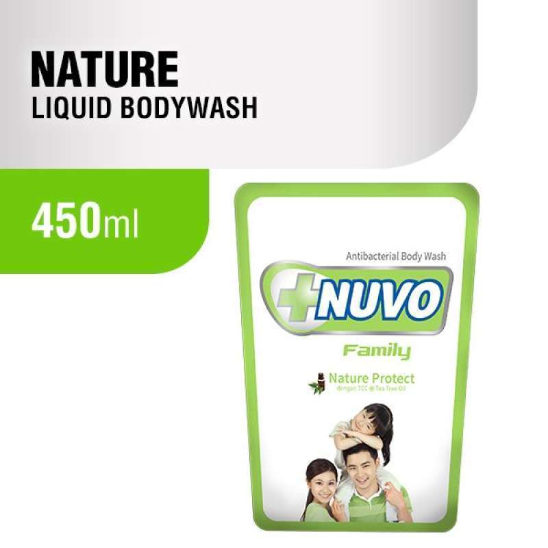 Jual Nuvo Liquid Sabun Cair Refil Hijau 450ml Di Seller Sriwijaya Grosir - Duren Jaya, Kota ...