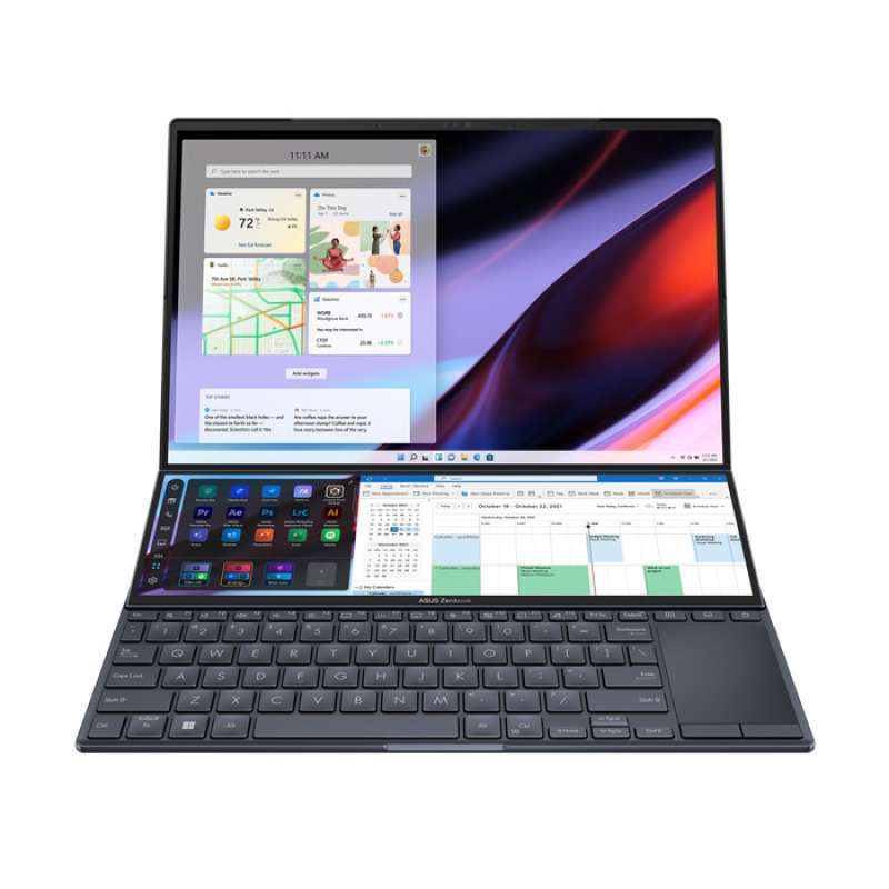 Jual Asus Zenbook Pro 14 Duo Oled Ux8402ze-oleds711 - Tech Black [intel ...