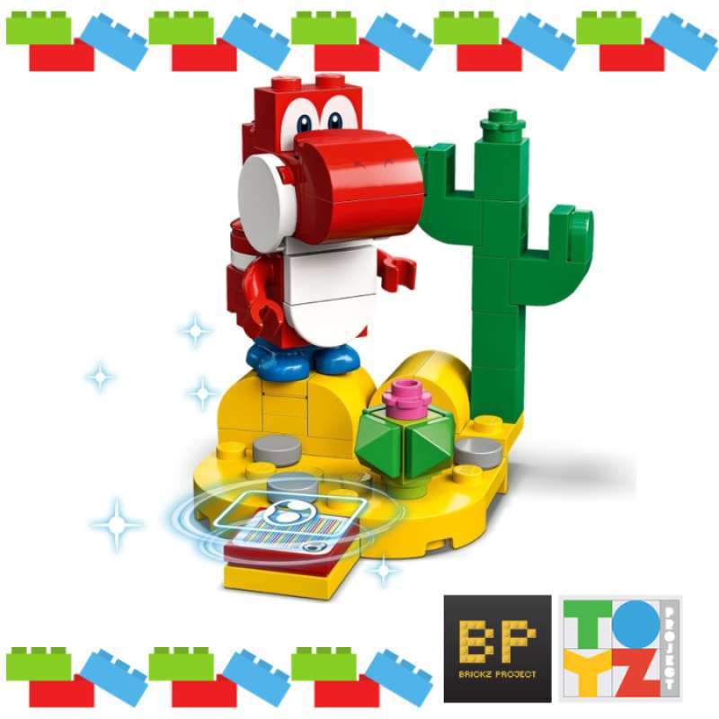 Jual Lego 71410 Super Mario - Red Yoshi Di Seller Brickz Project ...
