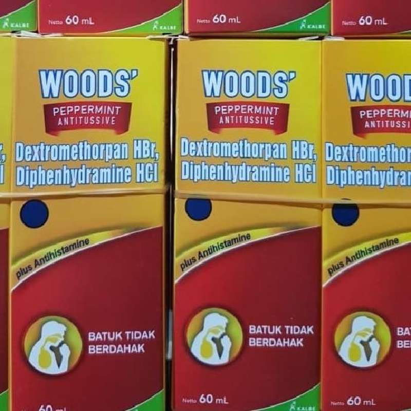 Jual Woods Syrup Antitusif 60 Ml Woods Att Batuk Kering Woods Merah Di ...