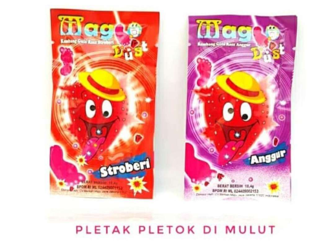Jual Magic Dust Lollypop Candy / Permen Pletak Pletok Bentuk Kaki [18g ...