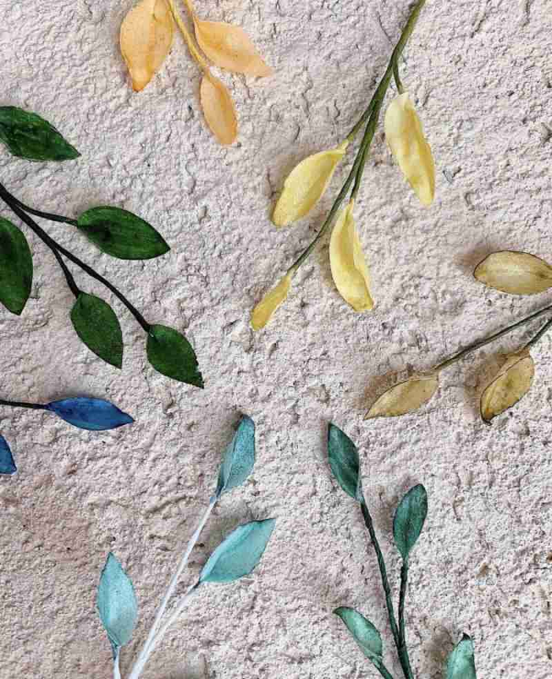 Promo Wafer Paper Leaves (Sharp) - Mix Color Diskon 23% di Seller TB ...