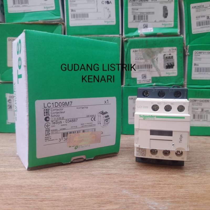 Promo Contactor Kontaktor Lc1D09M7 Schneider Original Barcode Diskon 23 ...