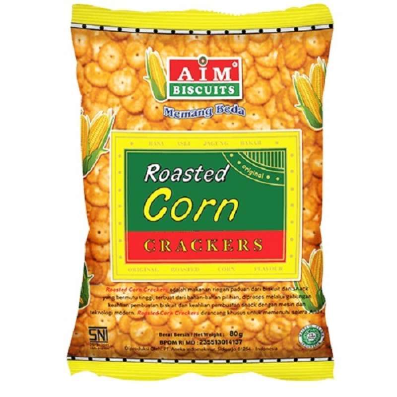 Jual Aim Biscuits Roasted Corn Crackers [80 g] di Seller Satu Sama ...
