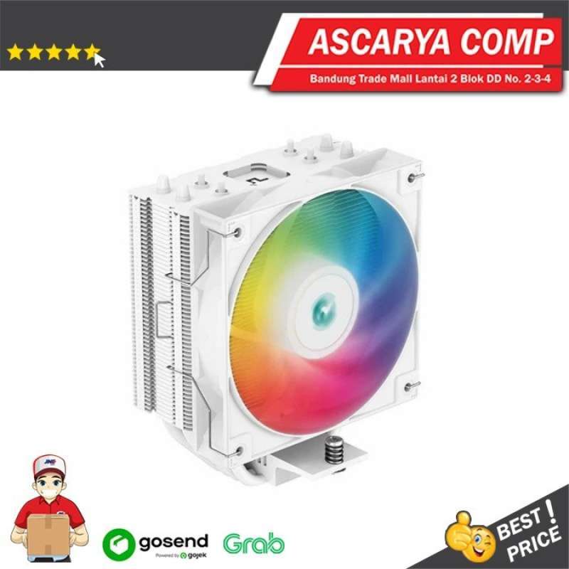 Jual Deepcool Ag400 Argb White - Cpu Cooler - White Di Seller Ascarya ...