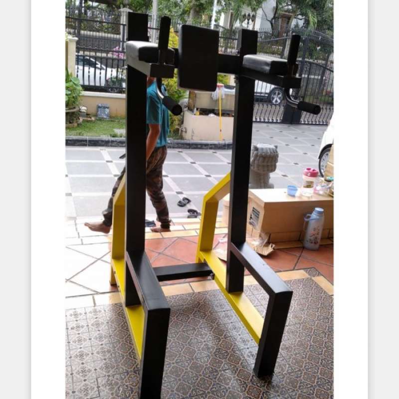 Jual Peralatan Fitness Alat Fitness Gym Dipp Leg Raise Di Seller 88 ...