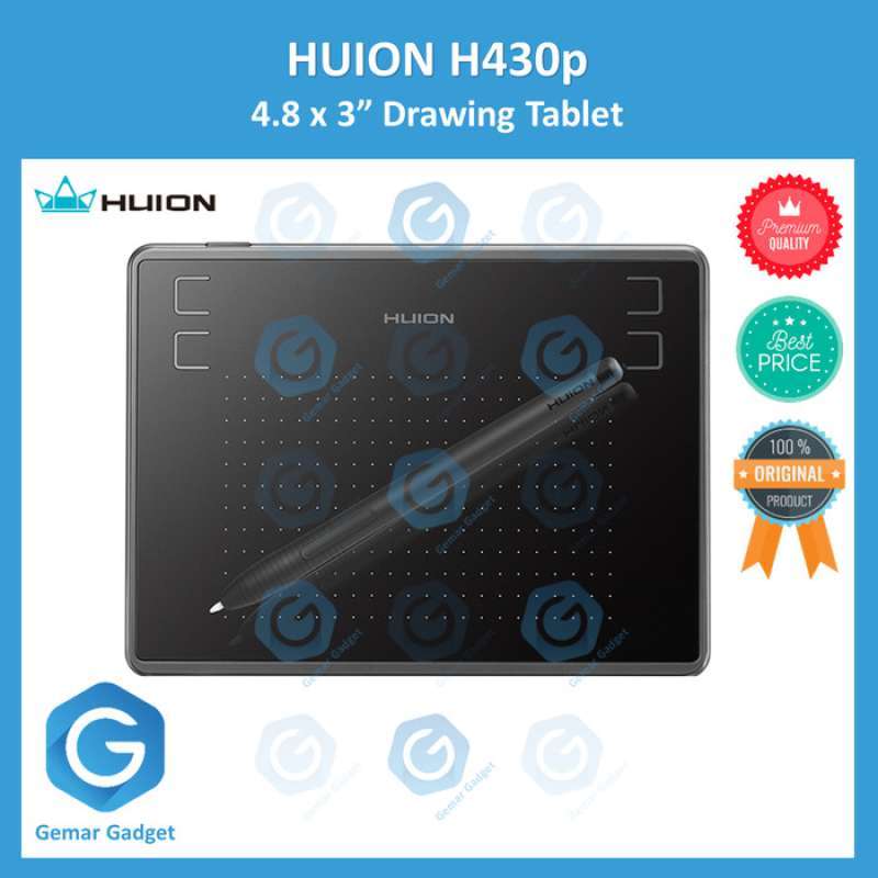 Jual Huion H430P Graphic Drawing Tablet Alt Wacom Xp Pen di Seller ...