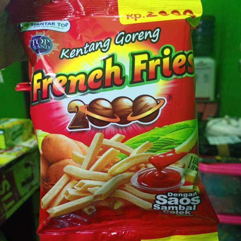 Jual 1 Renceng French Fries Kentang Goreng Isi 10 Sachet X 16 Gram Di ...
