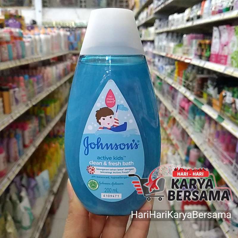 Jual JOHNSON'S JOHNSON S ACTIVE KIDS BATH CLEAN & FRESH 200ML di Seller VITAMIN_KU - Purwadadi ...
