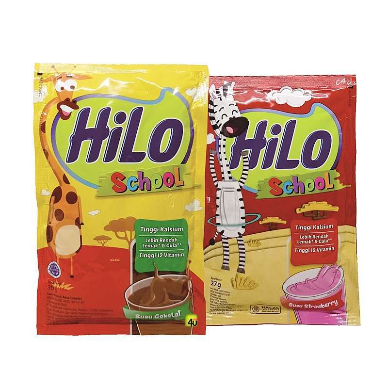 Promo HiLo SCHOOL - Susu Anak Tinggi Kalsium Rendah Lemak - Paket 5 ...