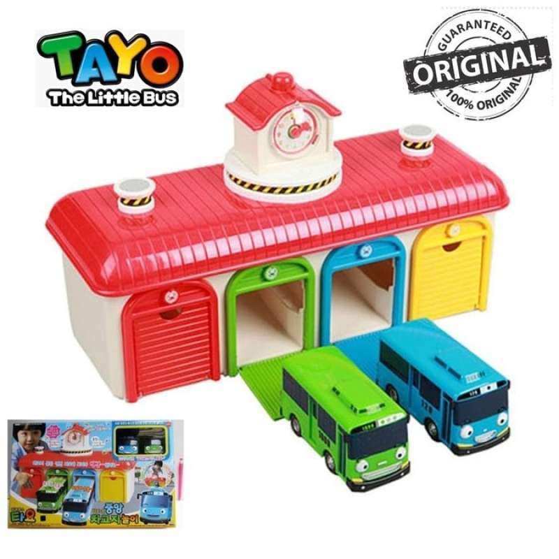 Promo Tayo The Little Bus - Tayo Talking Garage Playset [Original ...