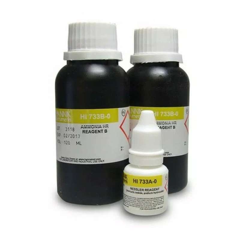 Promo hanna hi 733-25 ammonia reagent HR cheker 25 test Diskon 20% di ...