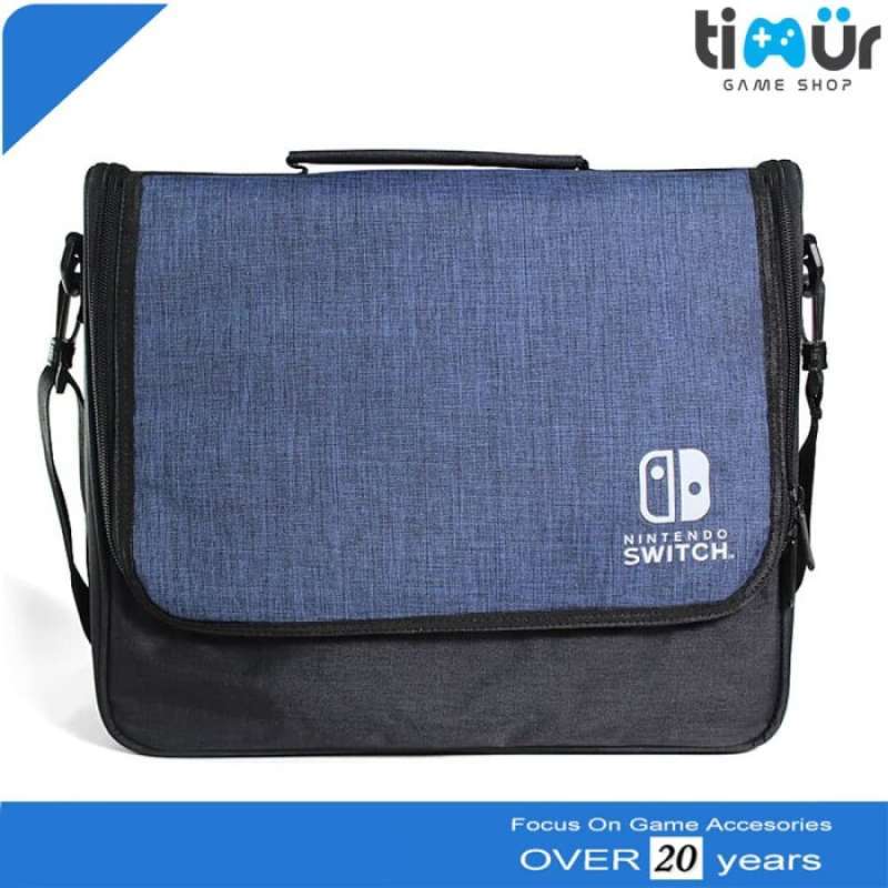 Jual NINTENDO SWITCH COTTON SHOULDER BAG WITH COMPARTMENT di Seller ...
